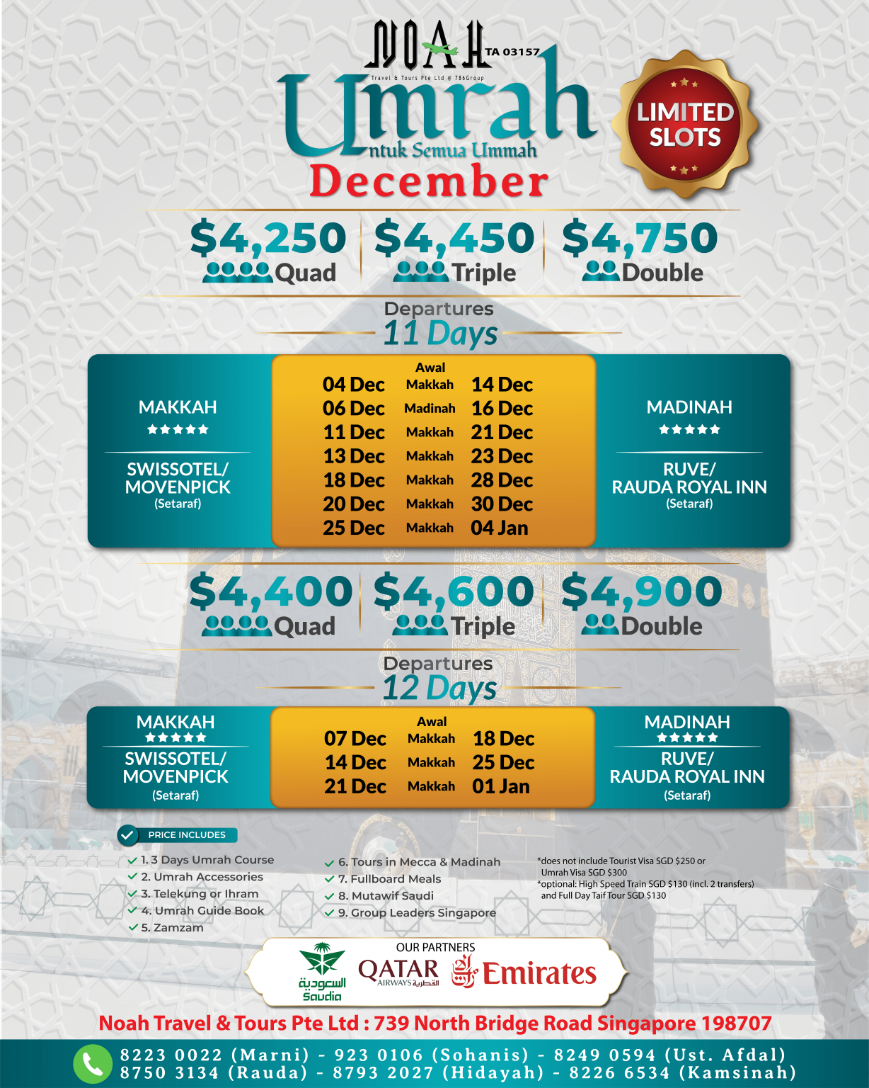 Umrah Packages – Noah Travel Group