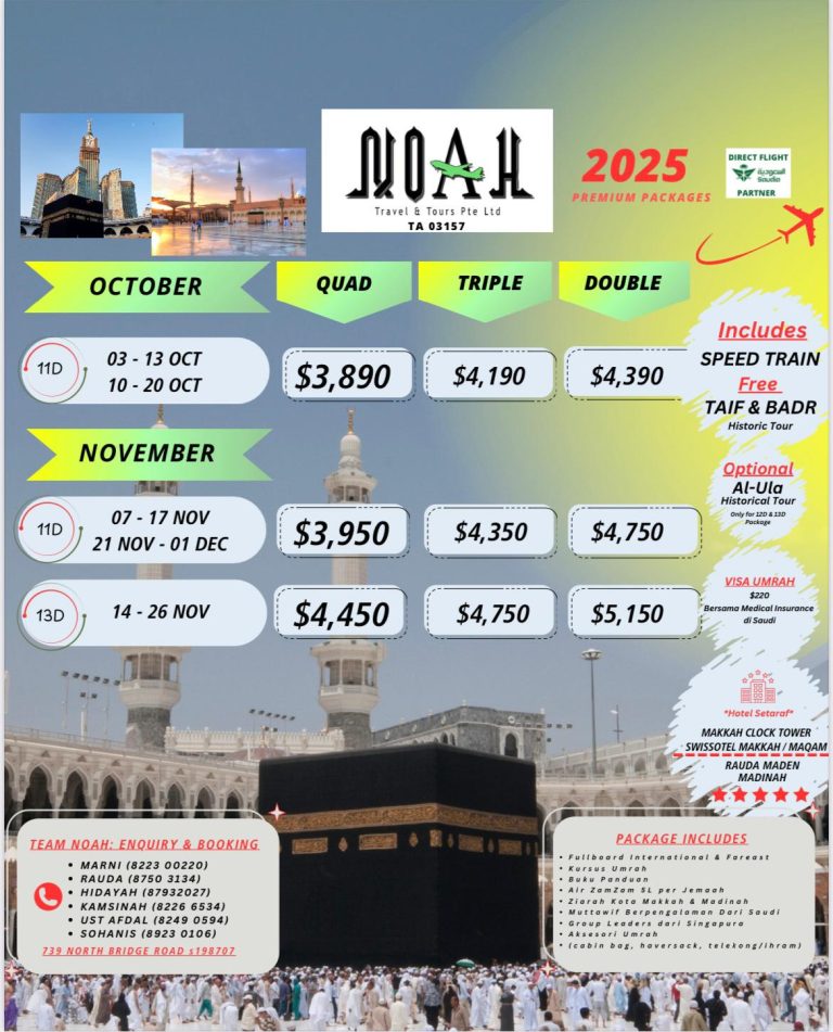 5 Star Umrah Packages with Expert Guidance Noah Travel