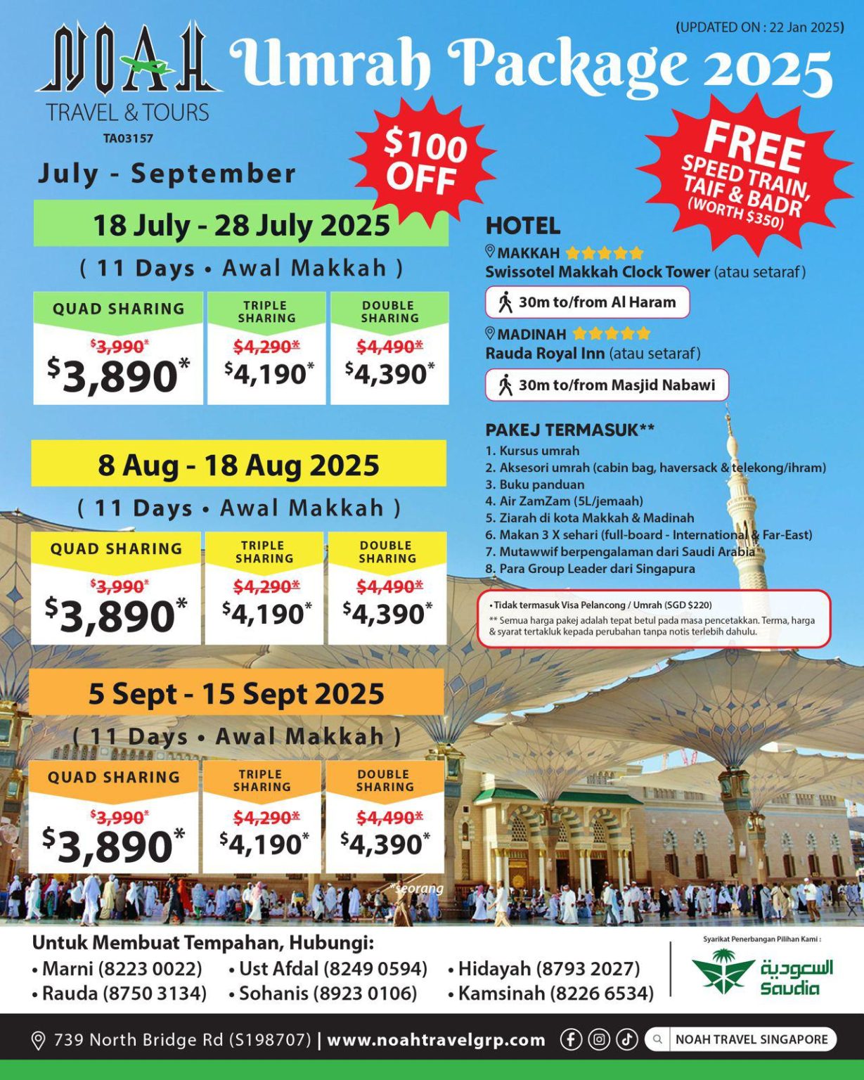 5 Star Umrah Packages with Expert Guidance Noah Travel